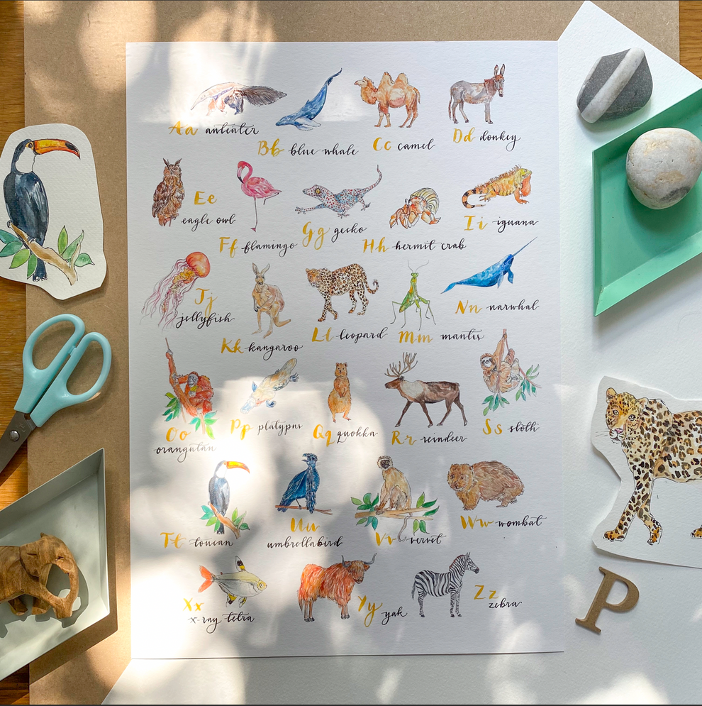 A to Z of Animals – Portland Paper Company